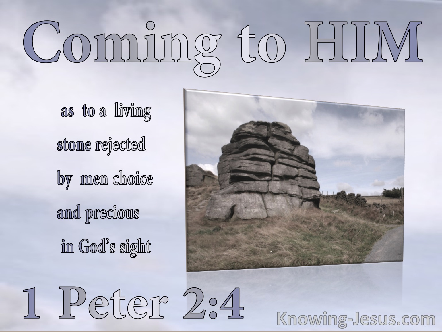 What Does 1 Peter 2 4 Mean 